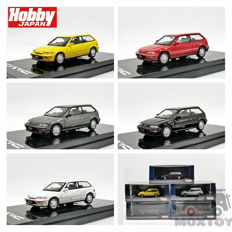 Hobby-Japan-1-64-Honda-Civic-4th-Gen-Hatchback-EF9-SiR-II-Diecast-Model ...