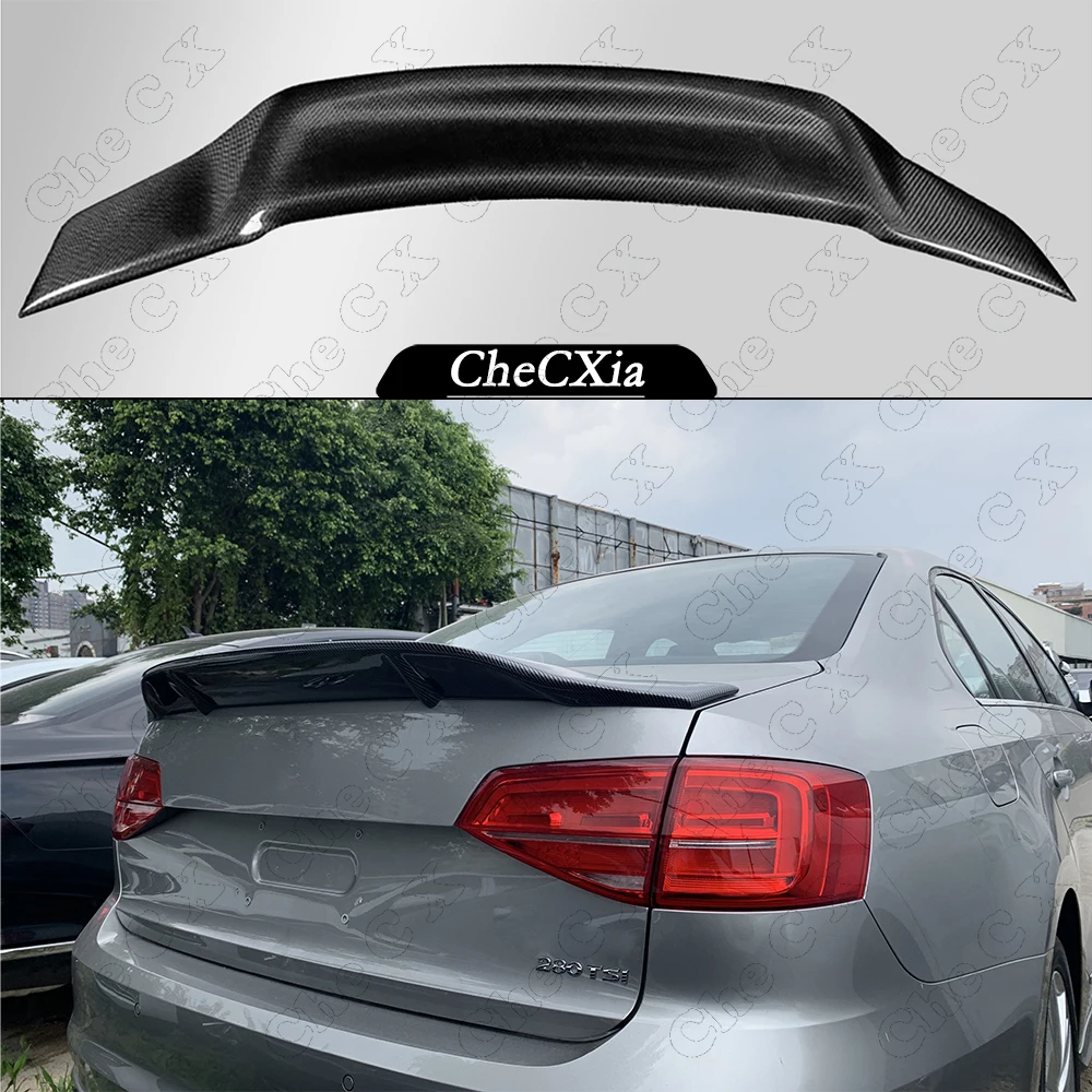 For-2012-2018-Volkswagen-Sagitar-Jetta-MK6-100-Real-Carbon-Fiber ...