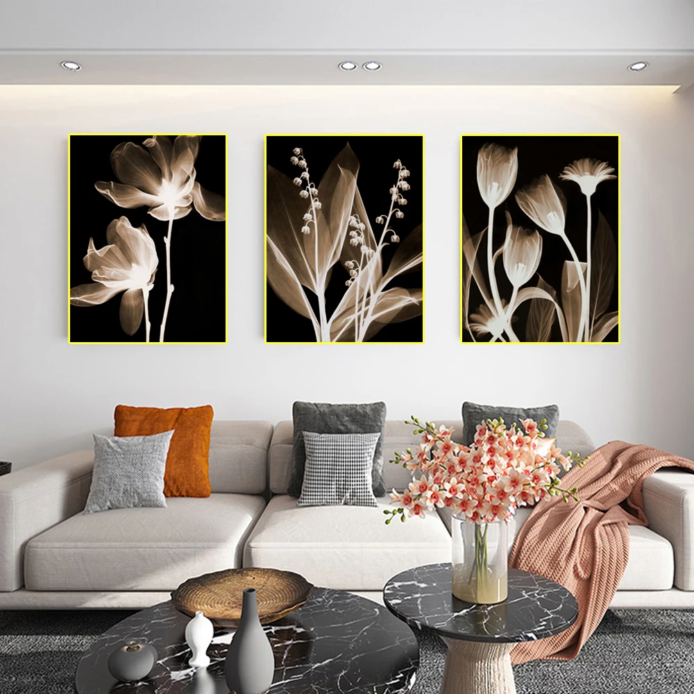 Modern-3-Panel-Canvas-Abstract-Oil-painting-Modular-Picture-Mural-wall ...