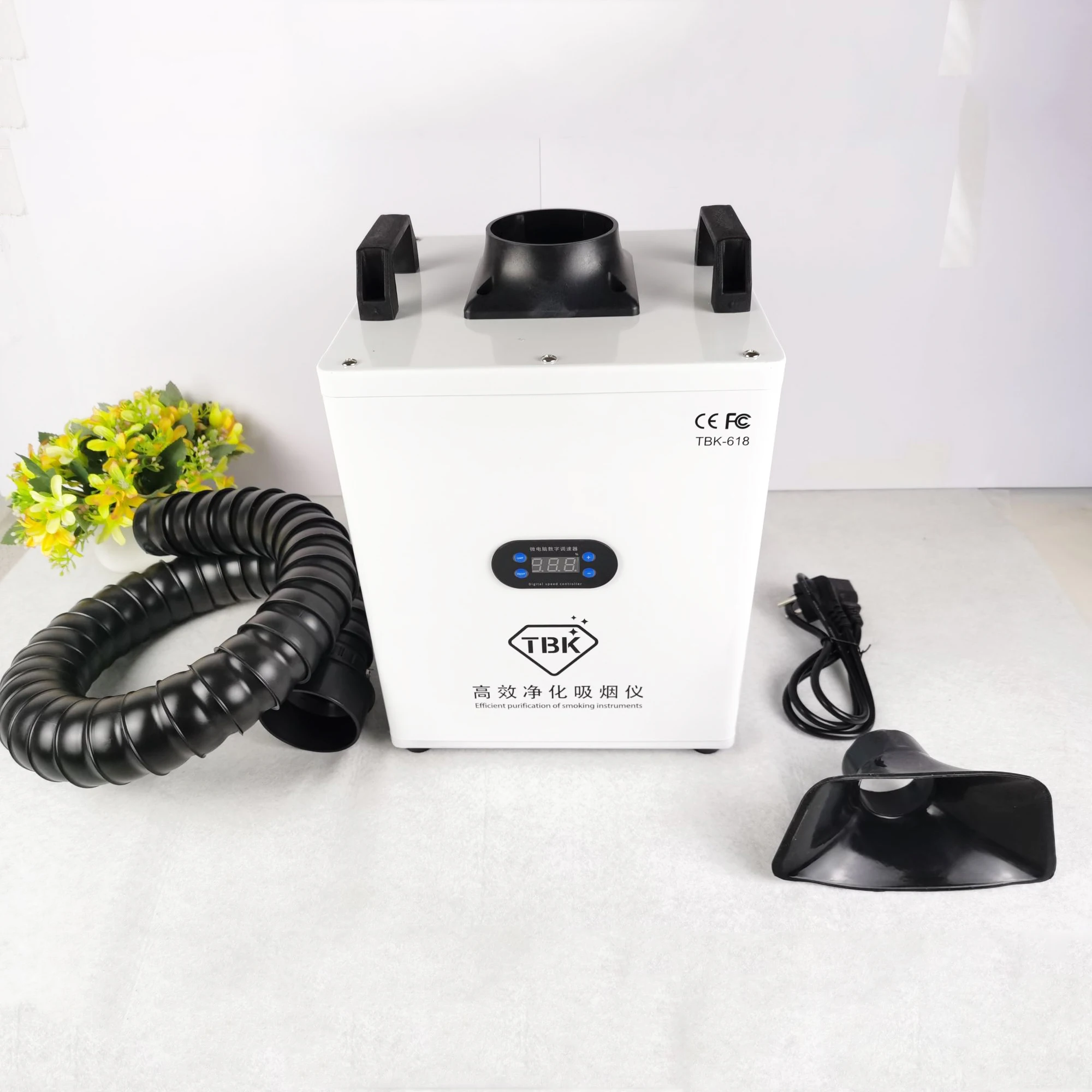 TBK-150W-Laser-Smoke-Absorber-Fume-Extractor-Soldering-Air-Purifier ...