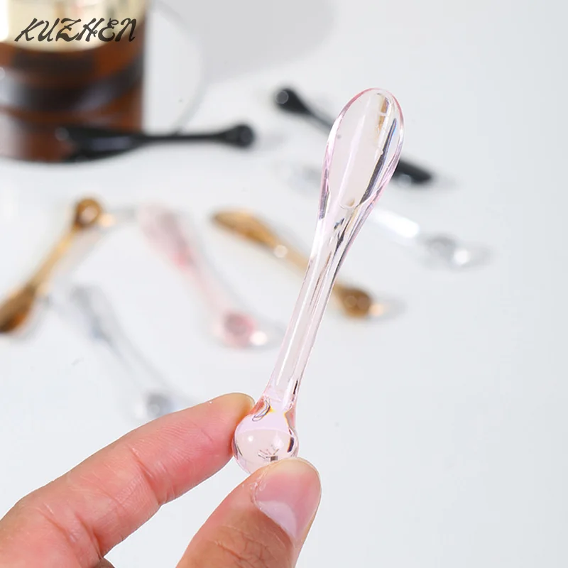 5-10Pcs-Eye-Cream-Applicator-Spoon-Roller-Transparent-Massage-Stick ...