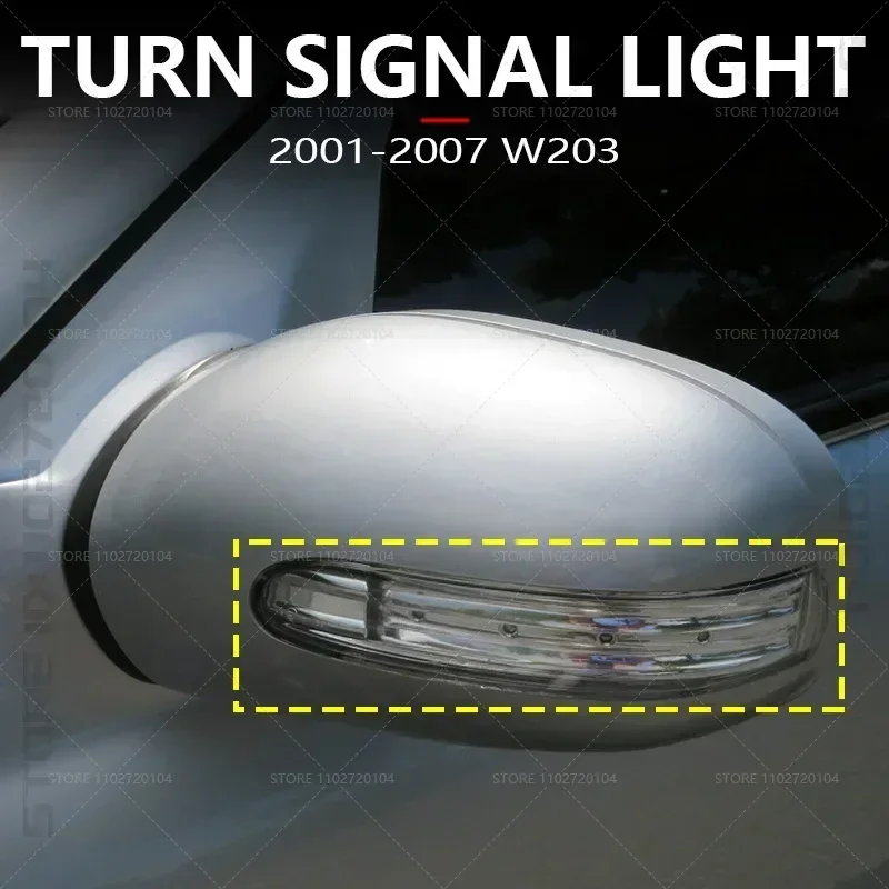 for 2001-2007 W203 Mercedes Benz C230/240/280/320/350 Door Mirror Light ...