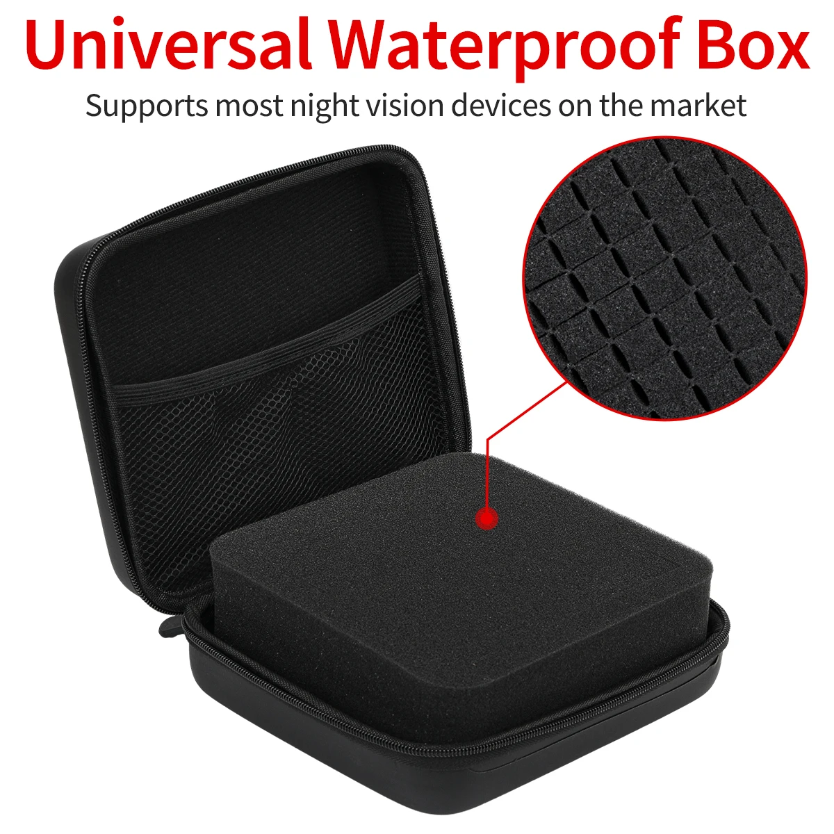 Waterproof Protective Box with Customizable Pluck Foam Interior For ...