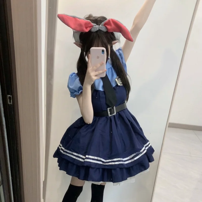 Japanese-Kawaii-Anime-Bunny-Costumes-Women-Love-Live-Cosplay-Animation ...