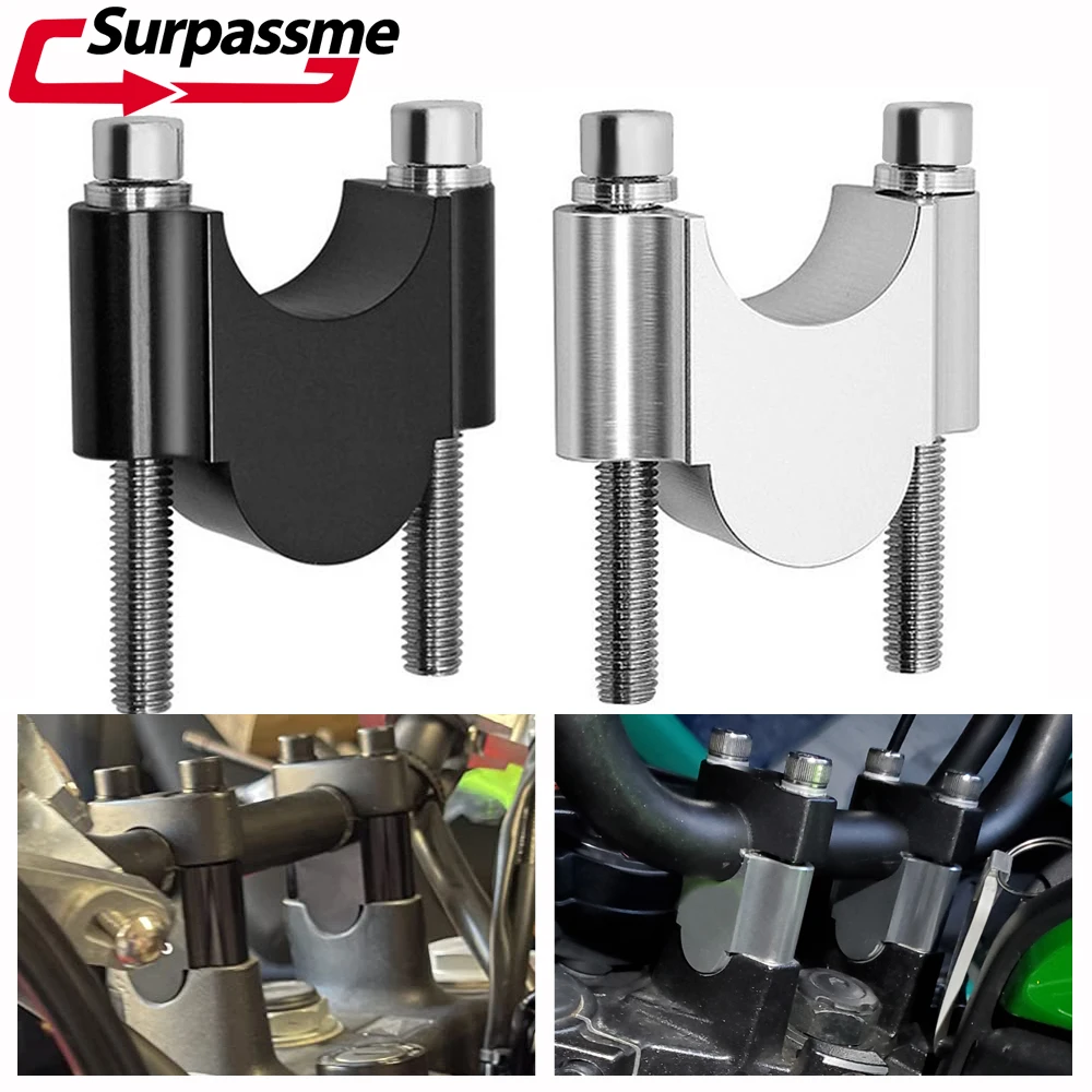 22mm Handlebar Riser Clamp Motorcycle | 1 Inch Motorcycle Handlebar ...