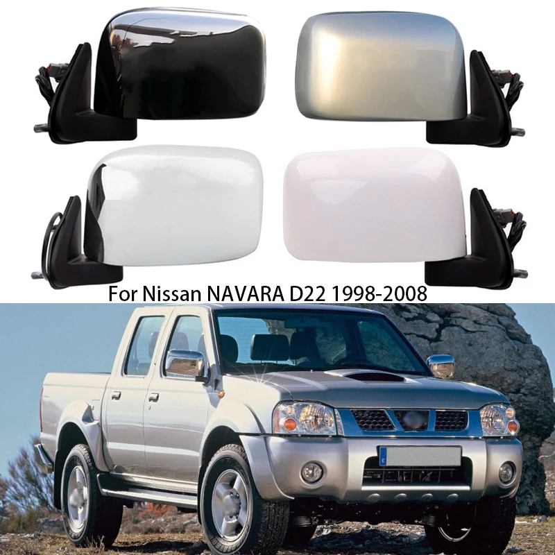 3 Wires Car Side Wing Rearview Mirror Glass Assembly For Nissan NAVARA ...