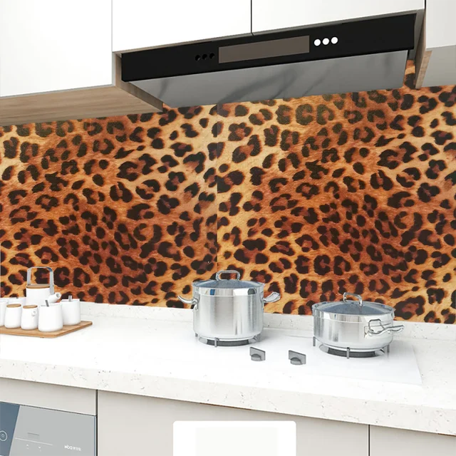 Leopard Zebra Minta Dekoráció Matrica Vinil Önmaga Ragasztó Vízálló ...