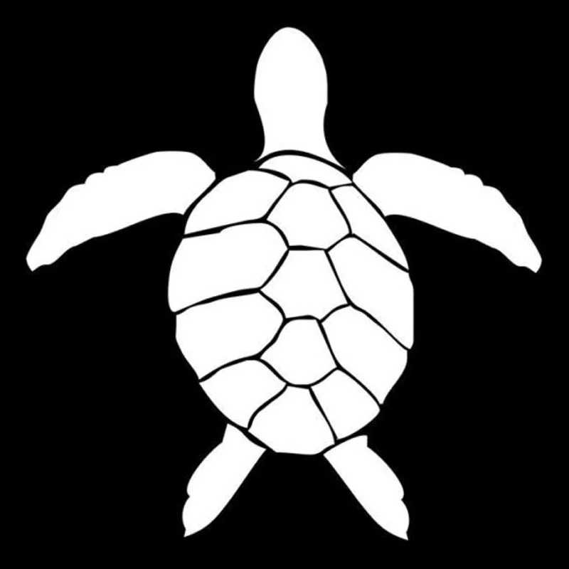 Hawaiian Sea Turtle Clipart Black And White