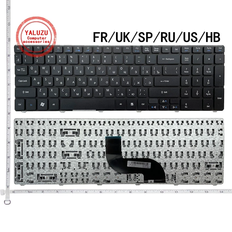 US-UK-SP-RU-FR-HB-Laptop-Keyboard-FOR-Acer-Aspire-5742-5742G-5742Z-5740 ...