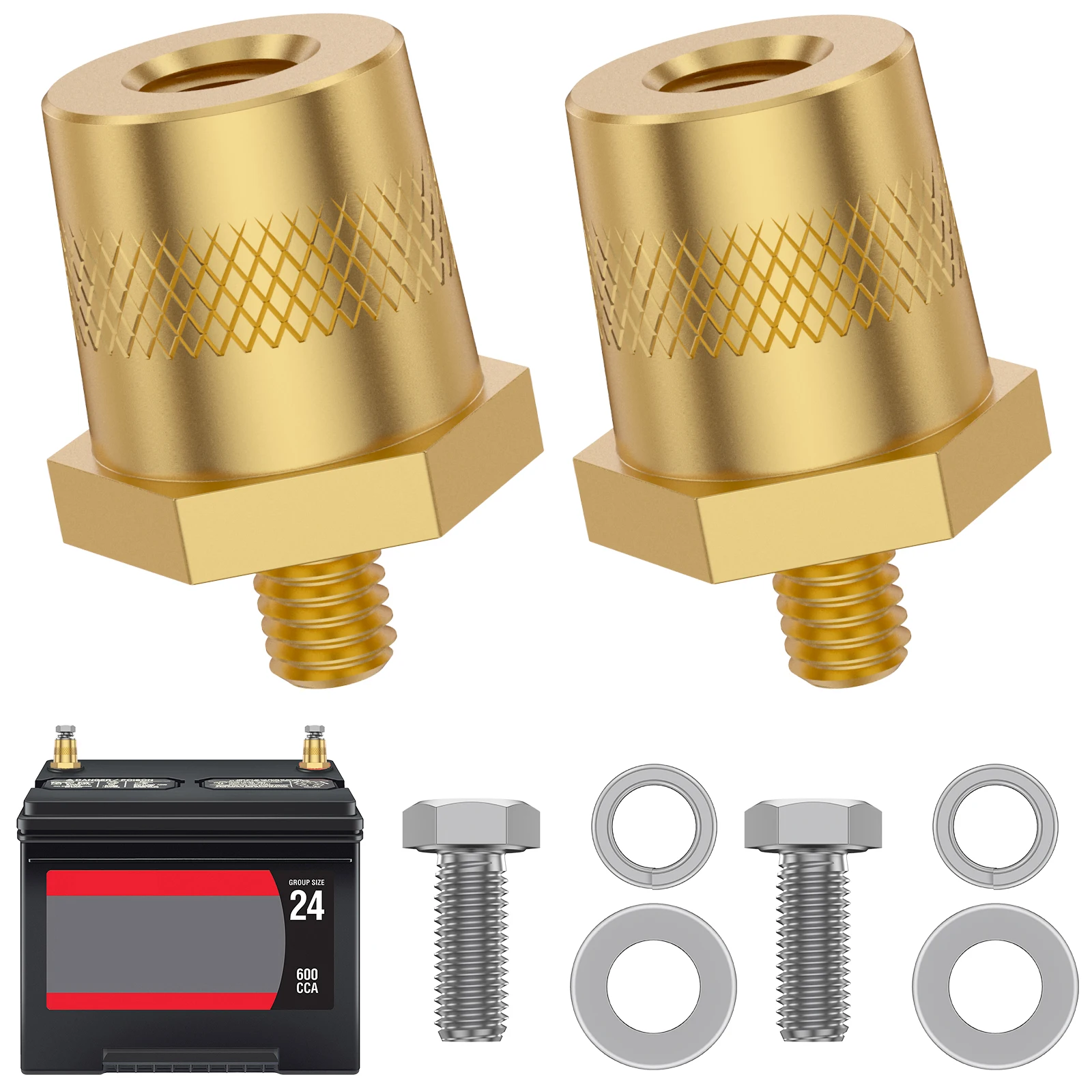 2PCS-Thread-Male-Brass-Side-Post-Battery-Terminal-Charging-Posts ...