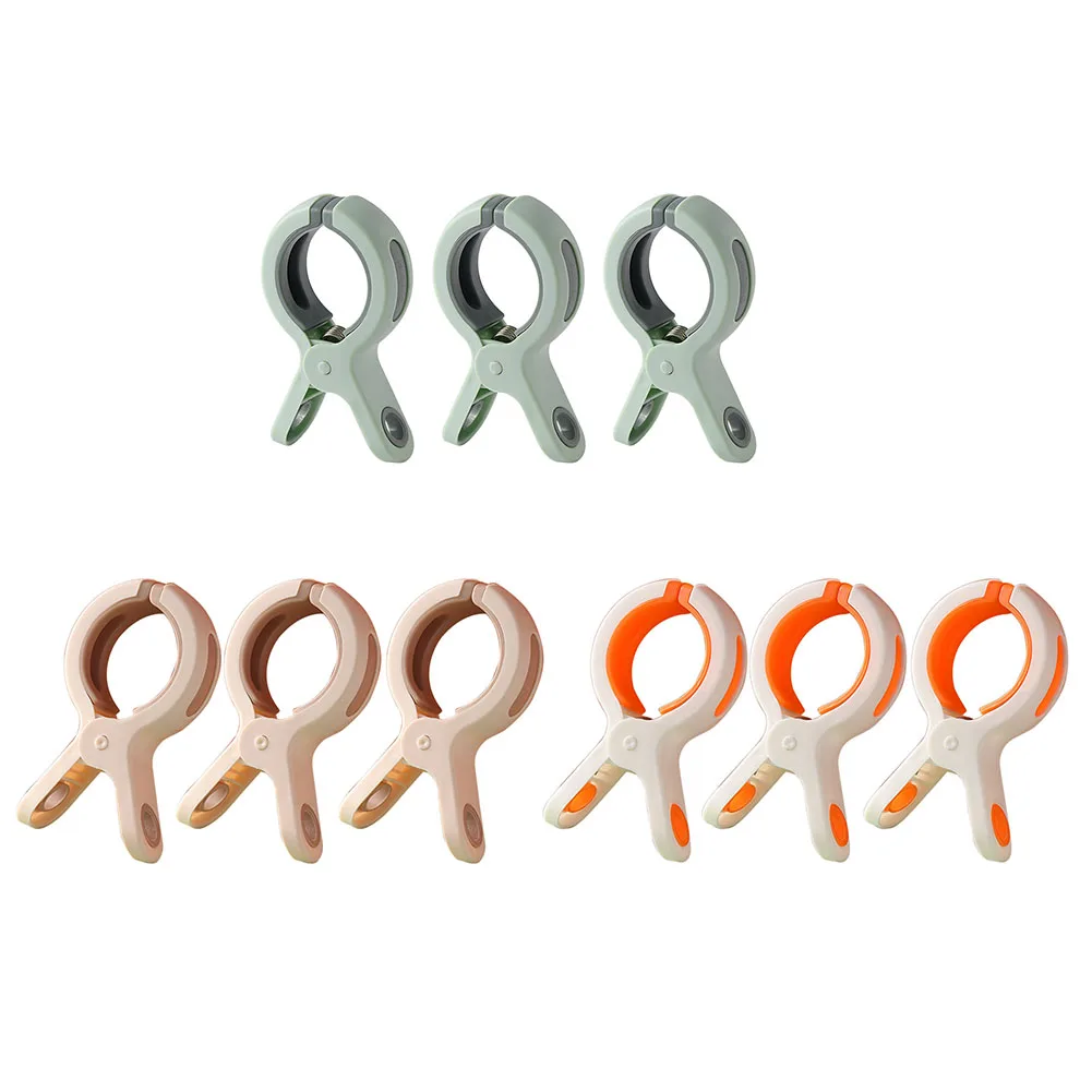 Pince à linge,Pinces à linge en plastique, lot de 3 pièces, pinces de ...