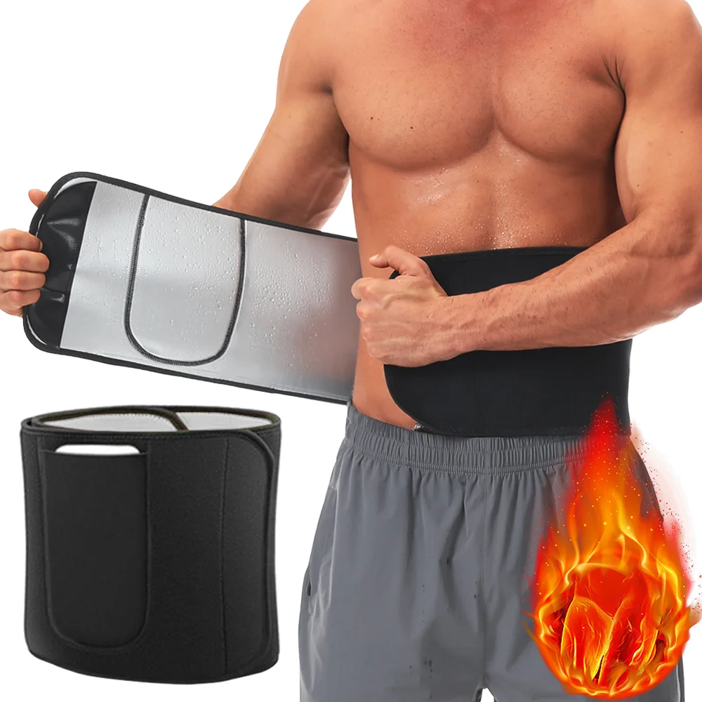 Men Weight Loss Body Building Corset Waist Trainer Belt Men Body Shaper ...