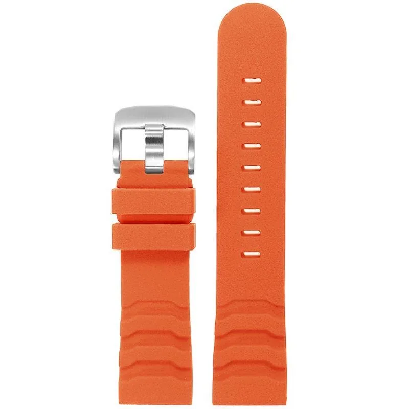 24mm Silicone Watchband Strap For Luminox Watches Strap Accessories ...
