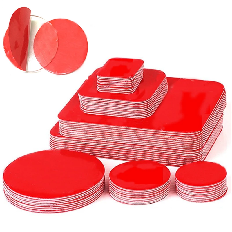 Transparent-Double-Sided-Adhesive-Tape-Strong-Acrylic-Adhesive-Patch ...