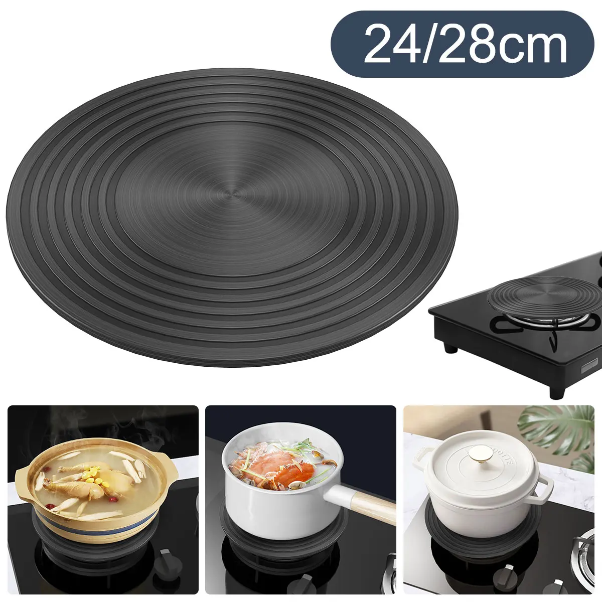 Aluminum-Alloy-Heat-Diffuser-Plate-Food-Defrosting-Tray-Kitchen-Flame ...