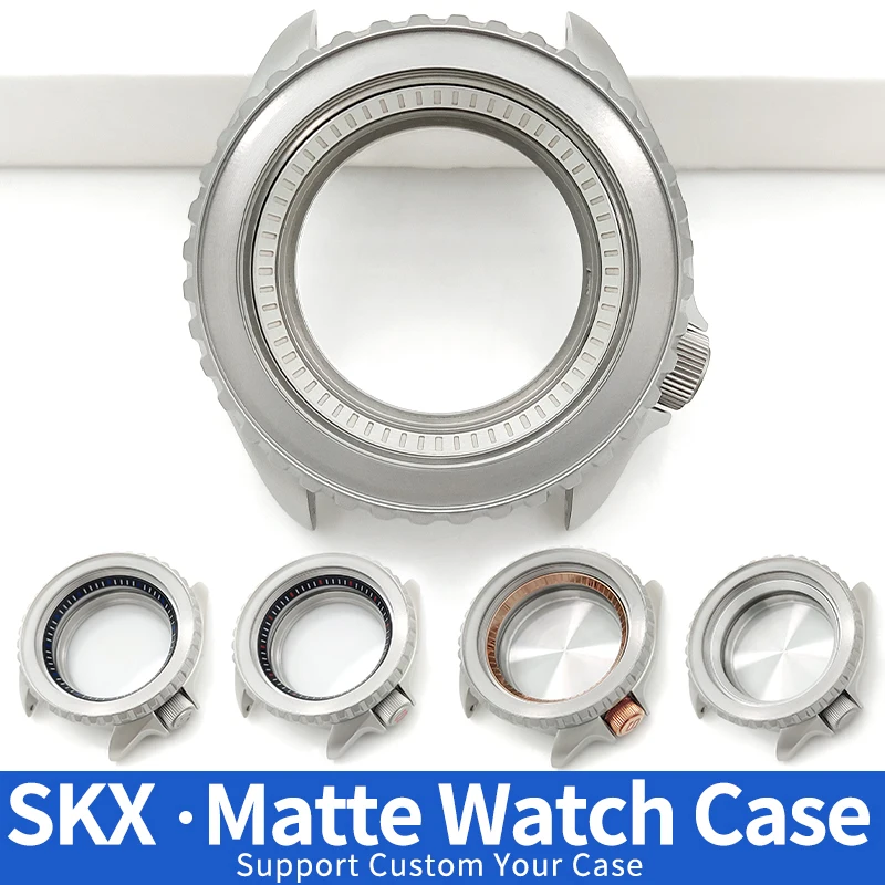 Matte 3.8 SKX Silver Watch Case Crown at 4 o 'clock Stainless Steel For ...