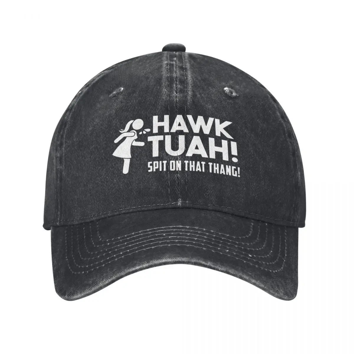 Hawk-Tuah-24-Spit-On-That-Thing-Baseball-Caps-Distressed-Denim-Funny ...