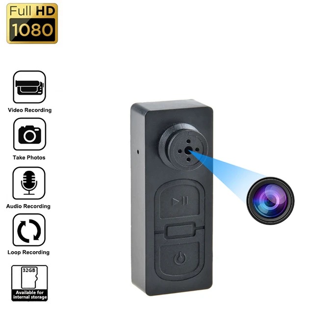 Hidden Cameras Button