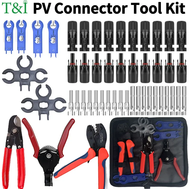 Solar-Crimper-Tool-Solar-Panel-Cable-Installation-Kit-with-Solar ...