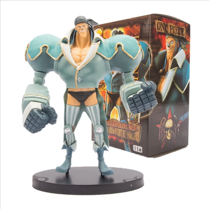 Figura de Anime de One Piece Franky, 15 ° aniversario, modelo de Pvc ...