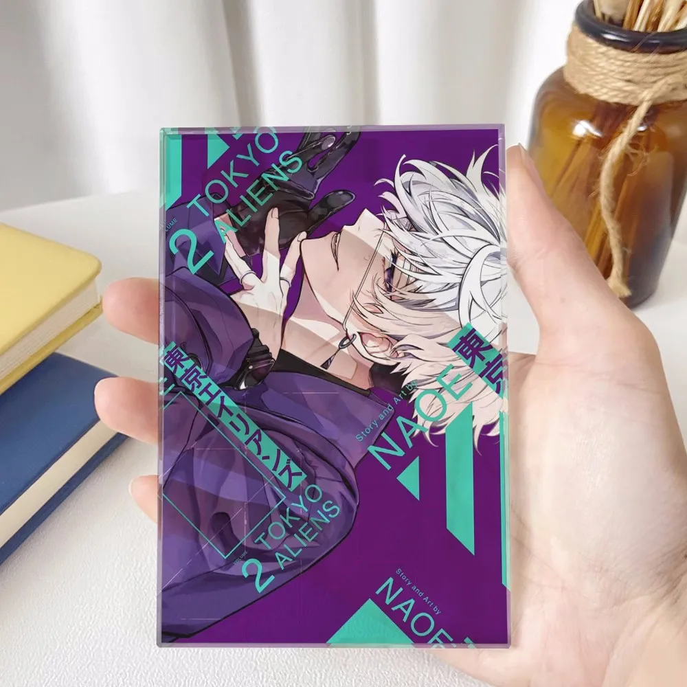 Anime Tokyo Aliens 12cm Cosplay Acrylic Figure Transparent Desk Figure ...