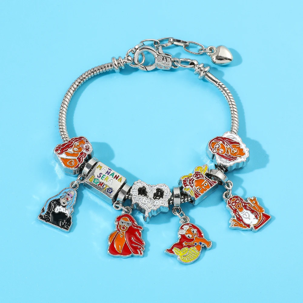 New-Design-Singer-Karol-G-Bracelet-Charms-DIY-Wristband-Decor ...