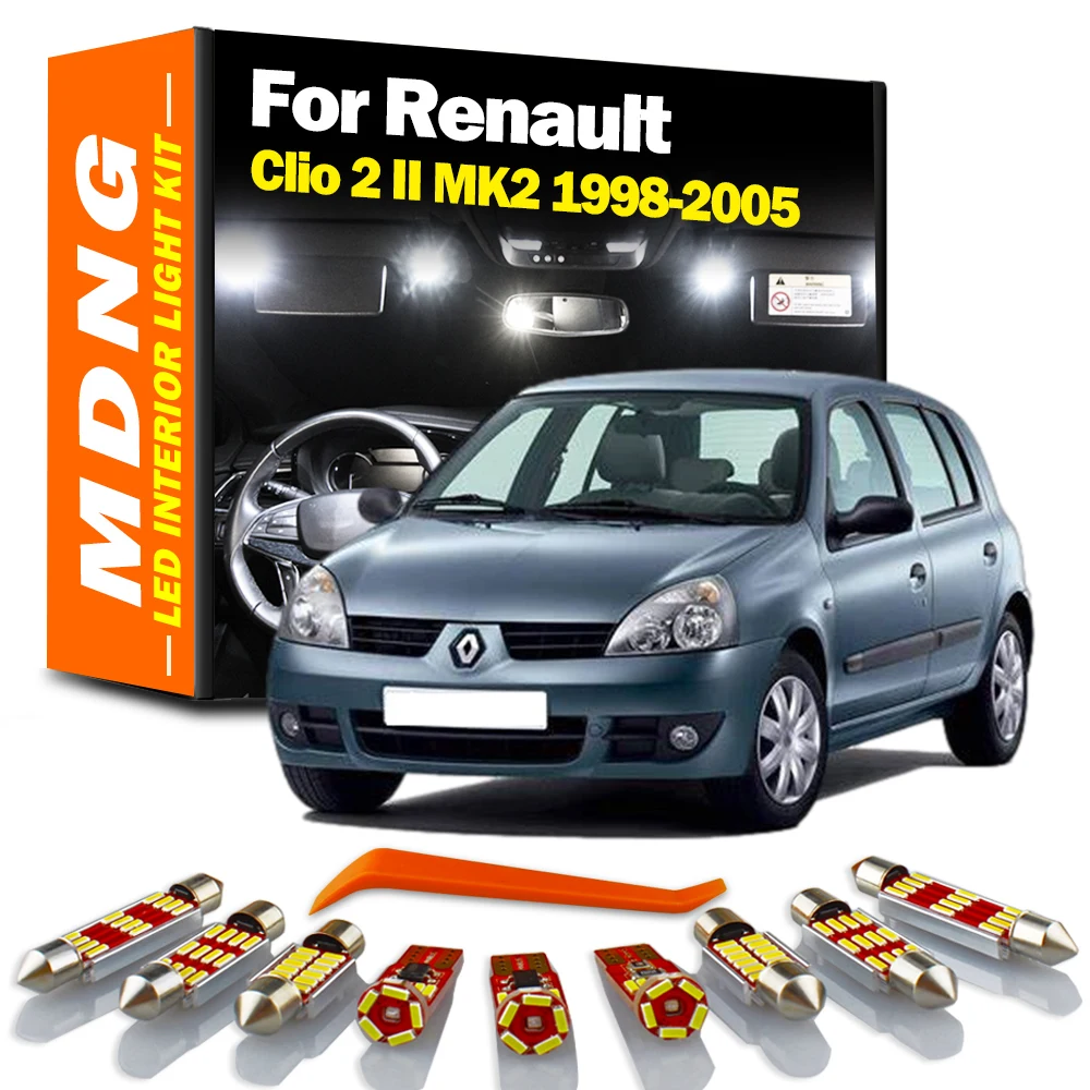 MDNG-8Pcs-For-Renault-Clio-2-II-MK2-1998-2002-2003-2004-2005-Vehicle ...