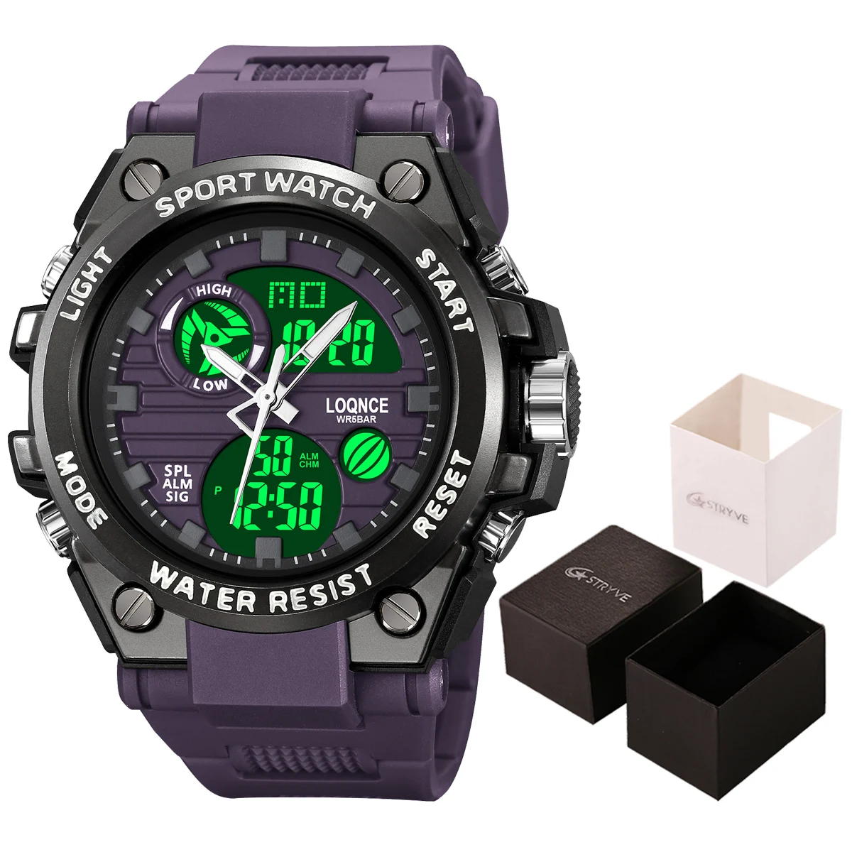 New-LOQNCE-Watch-98002-Fashion-Men-s-Watch-High-Quality-Analog-Digital ...
