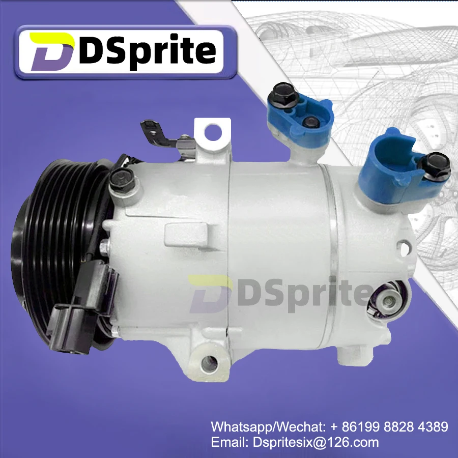 VS14 AC Compressor 97701F2800 97701F2800RU For Hyundai Elantra Kia ...