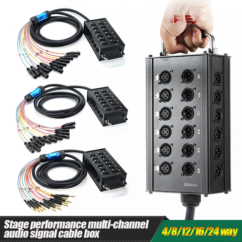 AVSSZ-Multi-channel-Stage-Performance-Cable-Box-4-8-12-16-Way-WTH-R ...