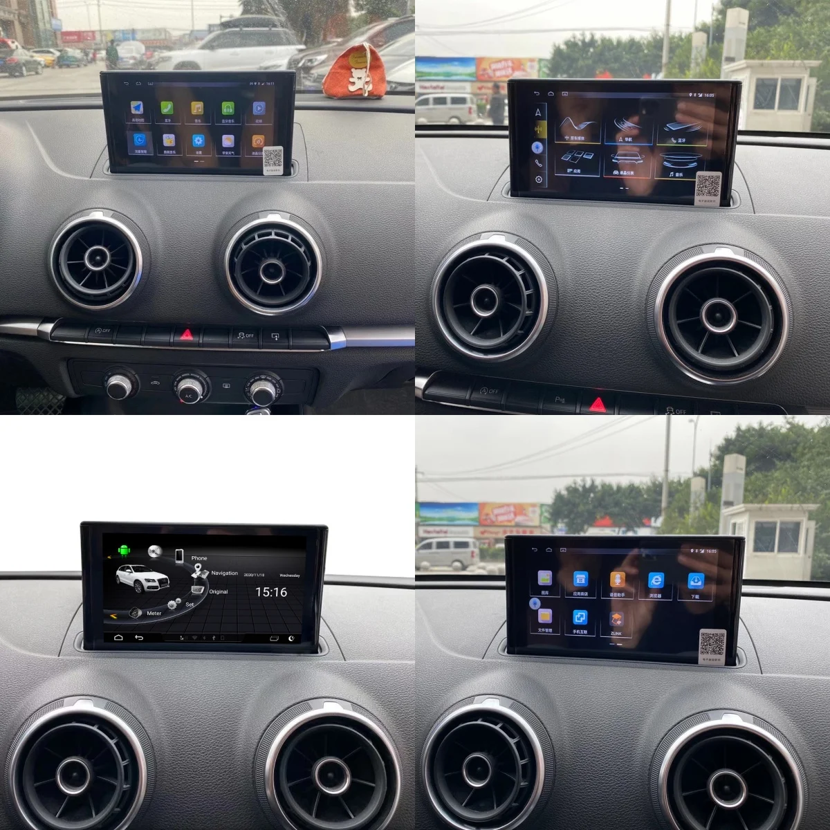 GPS-Audi-A3-8V-Android-Display-Dashboard-2019-Navigation-Autoradio-In ...