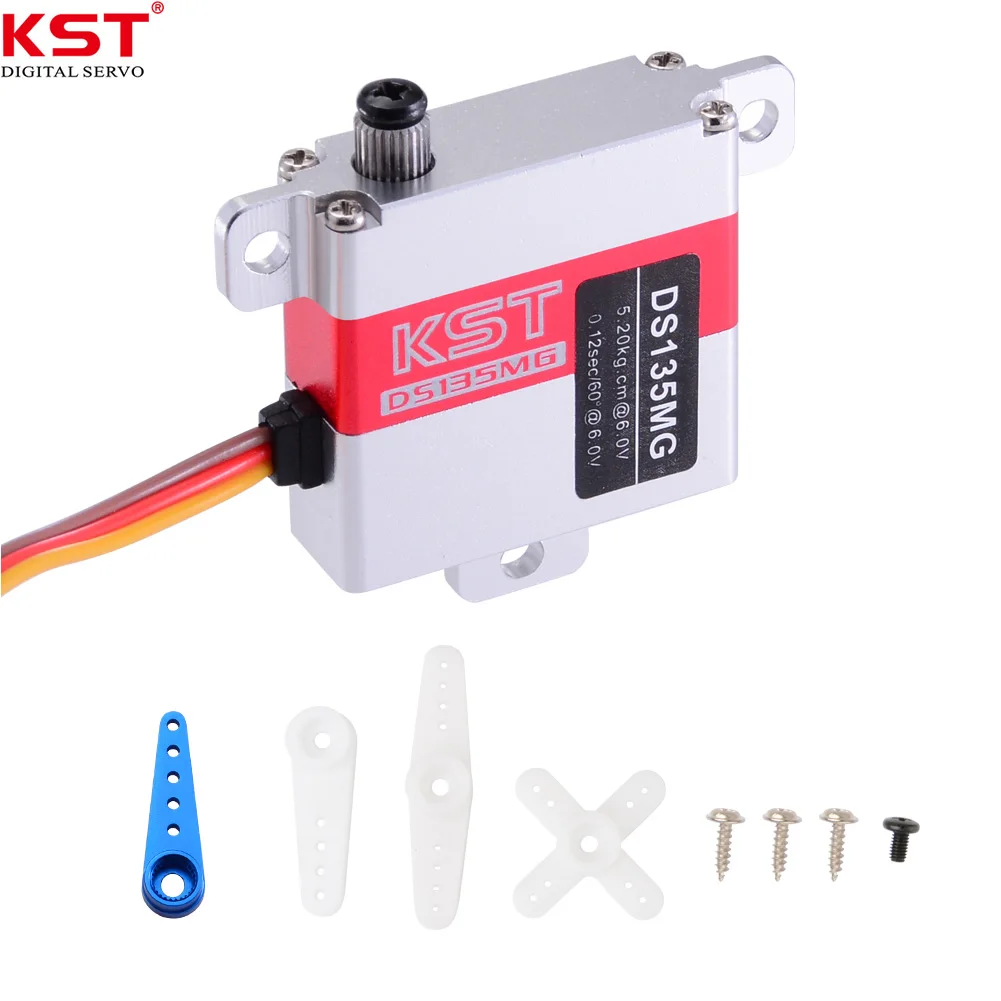 KST DS135MG Metal Gear 23g 5.2kg 0.12 sec Digital Servo CNC for RC ...