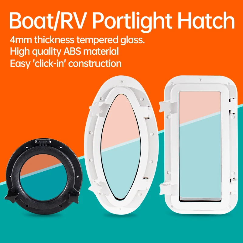 Amarine-made-Boat-Yacht-Elliptical-Oval-Opening-Portlight-Porthole ...