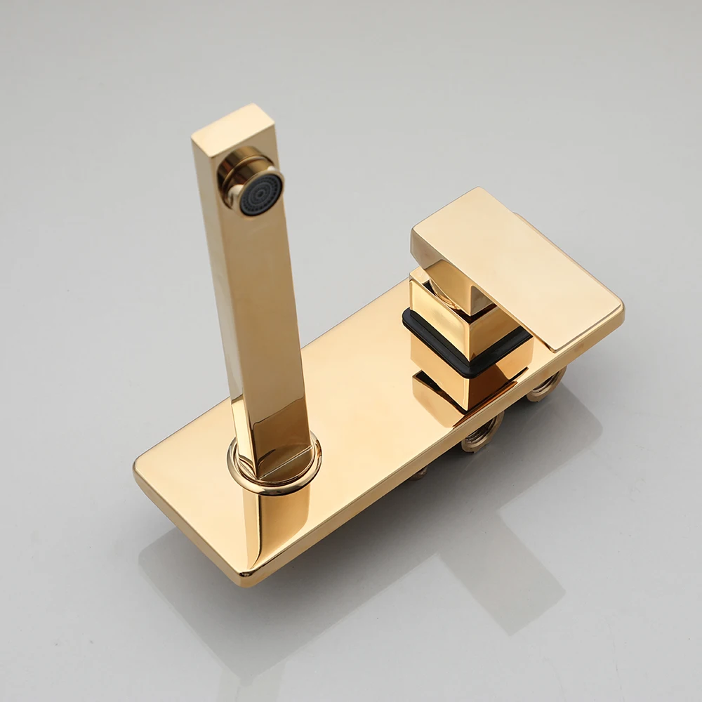 Robinet mural en laiton massif,peinture noire,robinet d'évier HOBasin ...