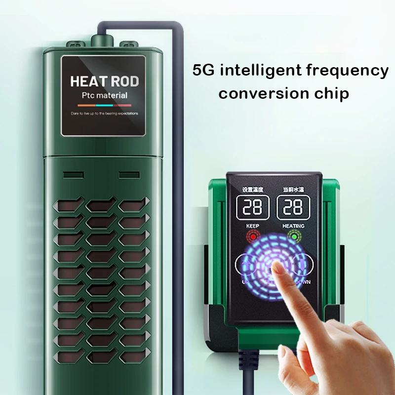 Aquarium-Accessories-Fish-Tank-Heater-Diving-Smart-LED-Temperature ...