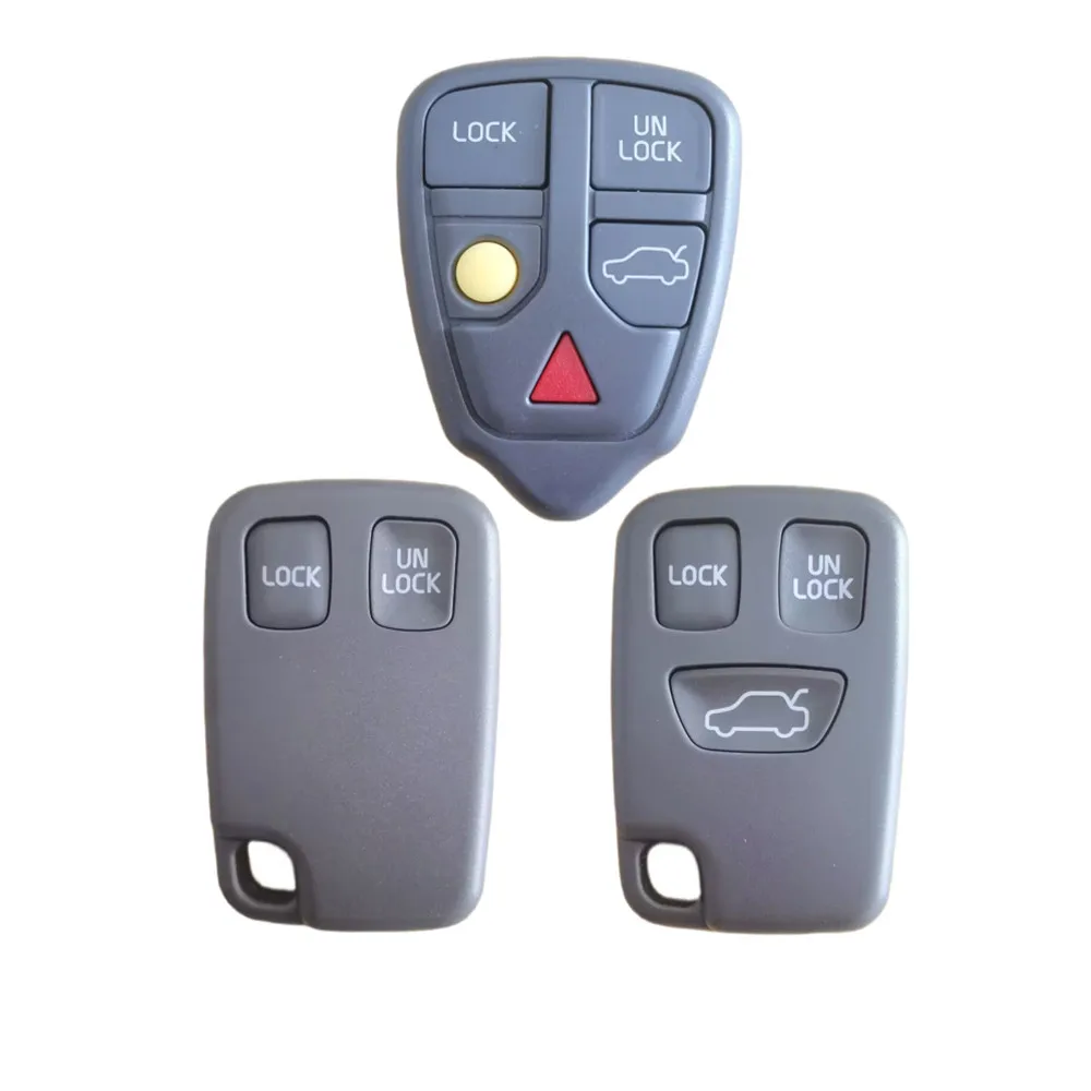 2/3/5 Buttons Replacement Remote Car Key Cover Case Fob Shell for Volvo ...