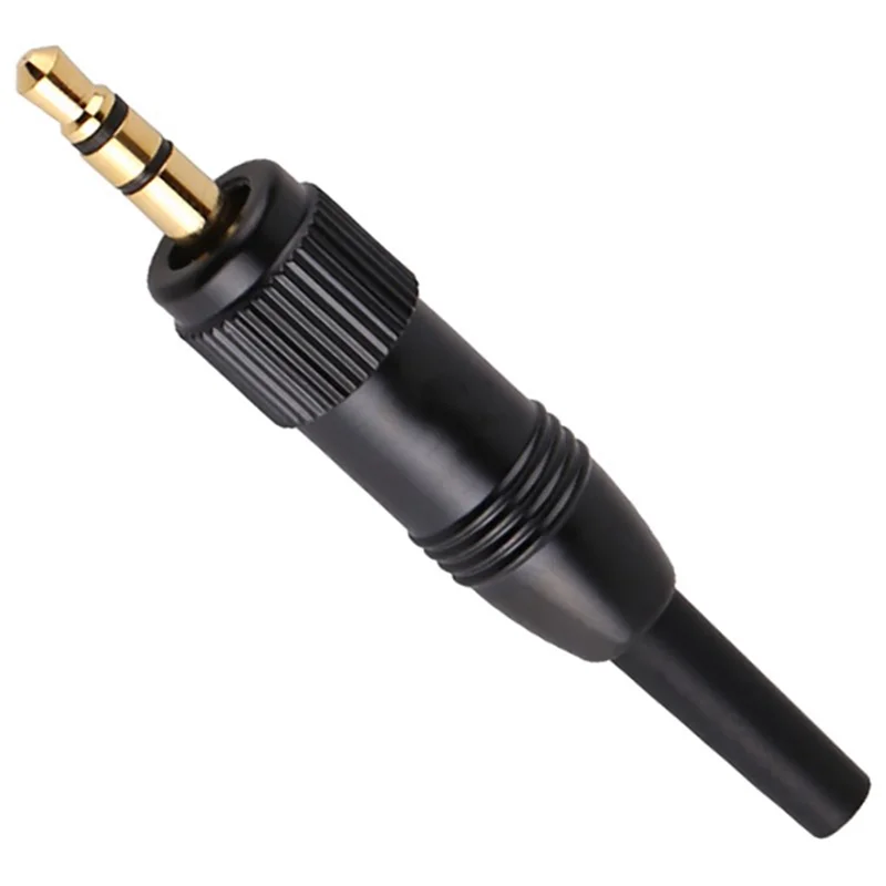 Upgraded 5 Piece 3.5Mm Plug Stereo Screw Locking Audio Lock Connector ...
