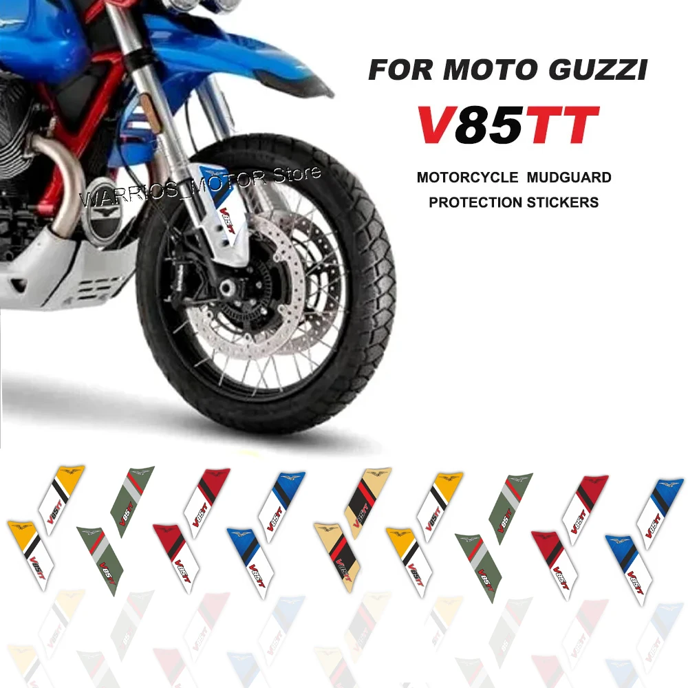 3D Resin For MOTO GUZZI V85 TT Motorcycle Fender Protection Sticker Kit ...