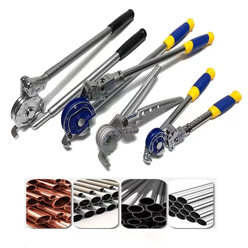 Copper Pipe Bender Tool Manual DSZH 3-in-1 Lever Type Bending Machine ...