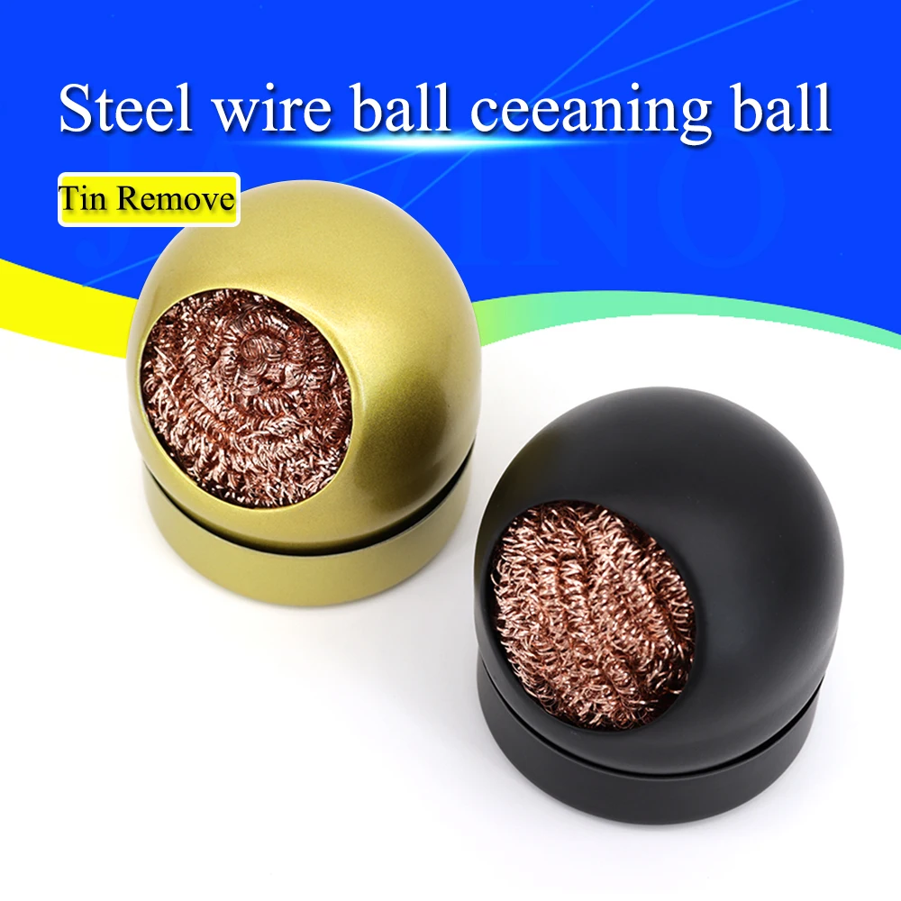 Cleaning Ball Desoldering Soldering Iron Mesh Filter Cleaning Nozzle ...