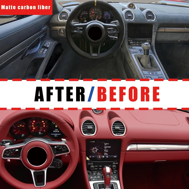 Porsche 991 Red Interior