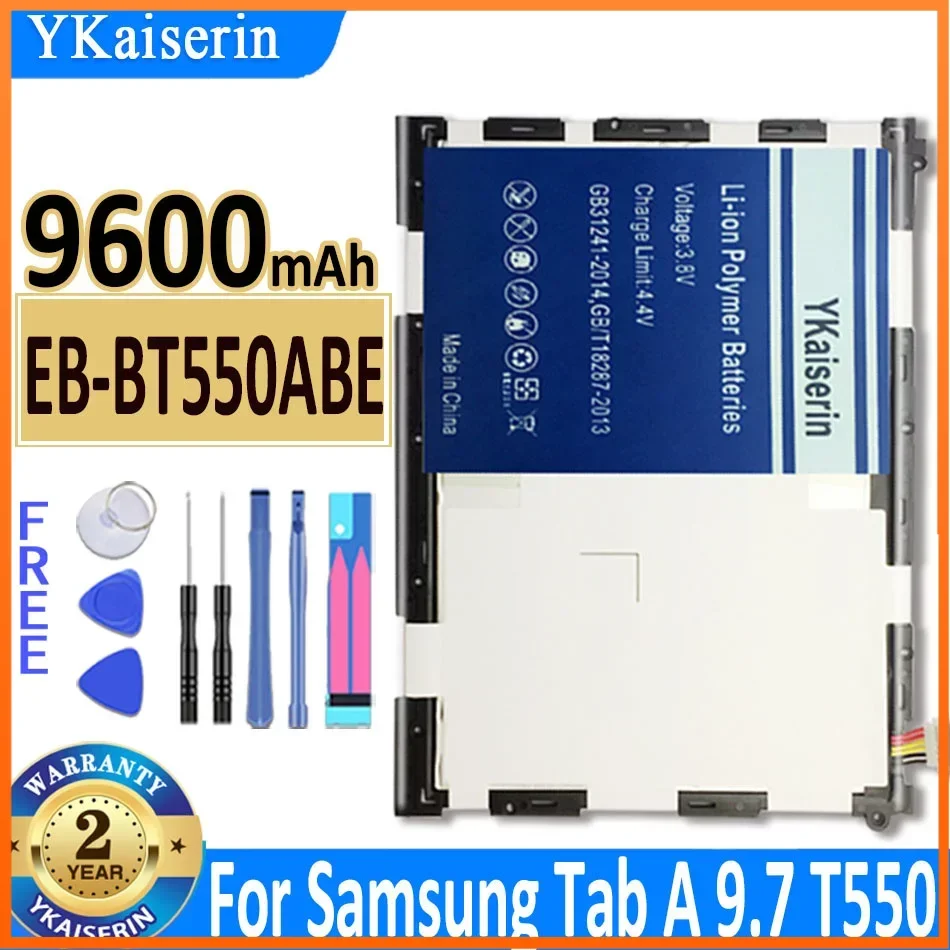 For-Samsung-Galaxy-Tab-A-9-7-Tablet-Battery-EB-BT550ABE-9600mAh-For ...