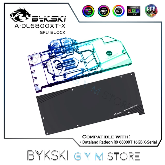 低廉 Bykski GPU Waterblock Water Cooler Copper Liquid Cooling Block ...