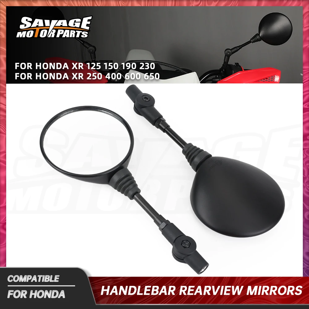 Motorcycle-Handlebar-Rearview-Mirrors-For-HONDA-CRF-250L-300L-Rally-250 ...
