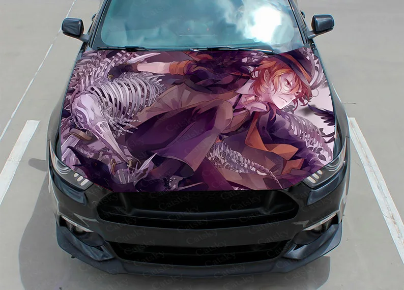 Bungo-Stray-Dog-Car-Decal-Graphics-Vinyl-decal-Cover-Pattern-Packaging ...