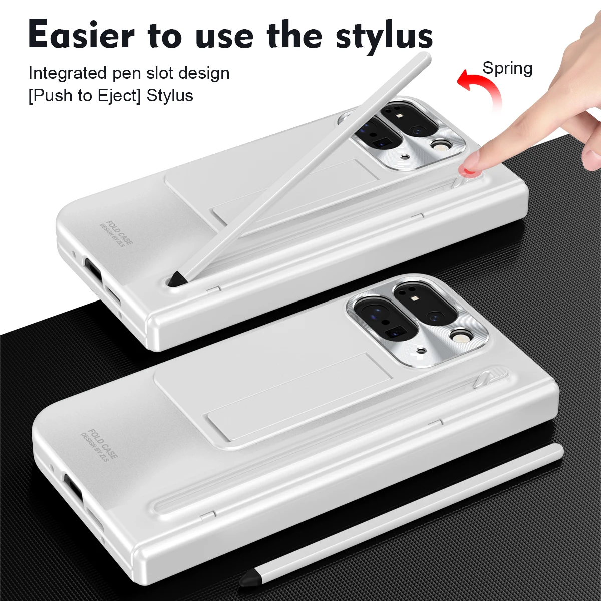 360-Full-Protection-Hinge-Case-For-Google-Pixel-Fold-2-Original-With ...