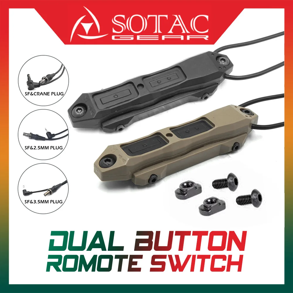 SOTAC-TAPS-Dual-Switch-Button-with-SF-Flashlight-Plug-DBAL-MAWL-Laser ...