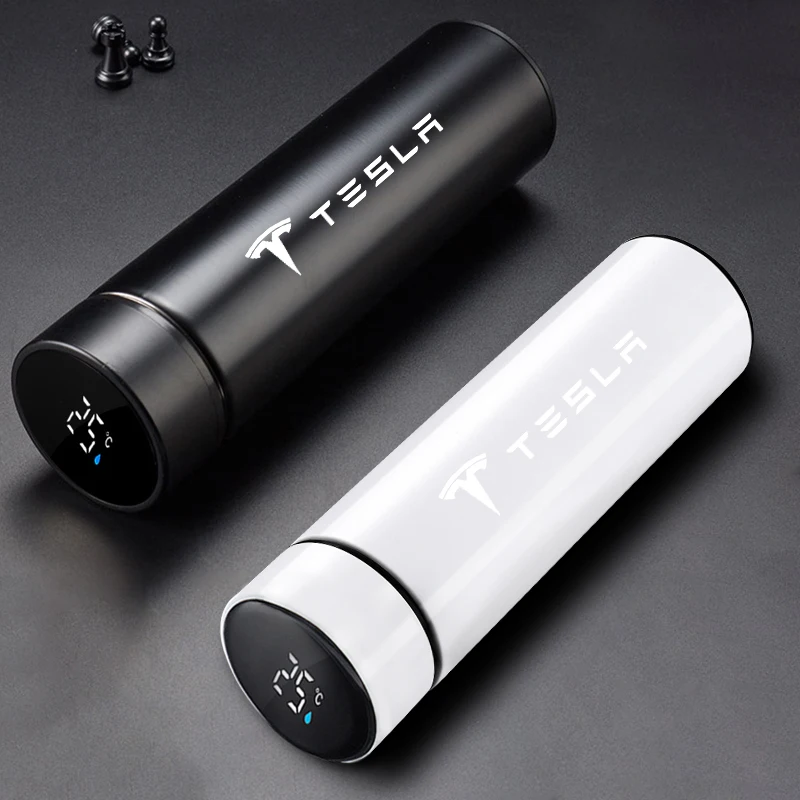 Intelligent Thermos Cup Touch Display Temperature Stainless Steel ...