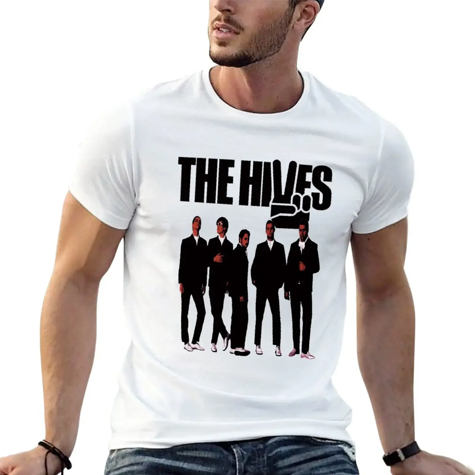 New-Beautiful-Model-The-Hives-Classic-Fans-T-Shirt-kawaii-clothes ...