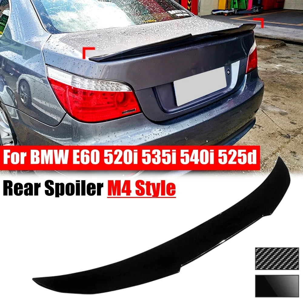 M4-Style-Rear-Spoiler-For-BMW-5-Series-E60-Car-Rear-Trunk-Spoiler ...